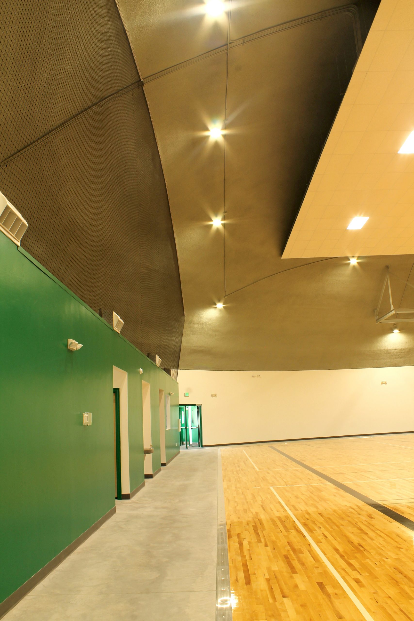 Hansen School District Gymnasium – Hansen, Idaho, USA - Dome Technology
