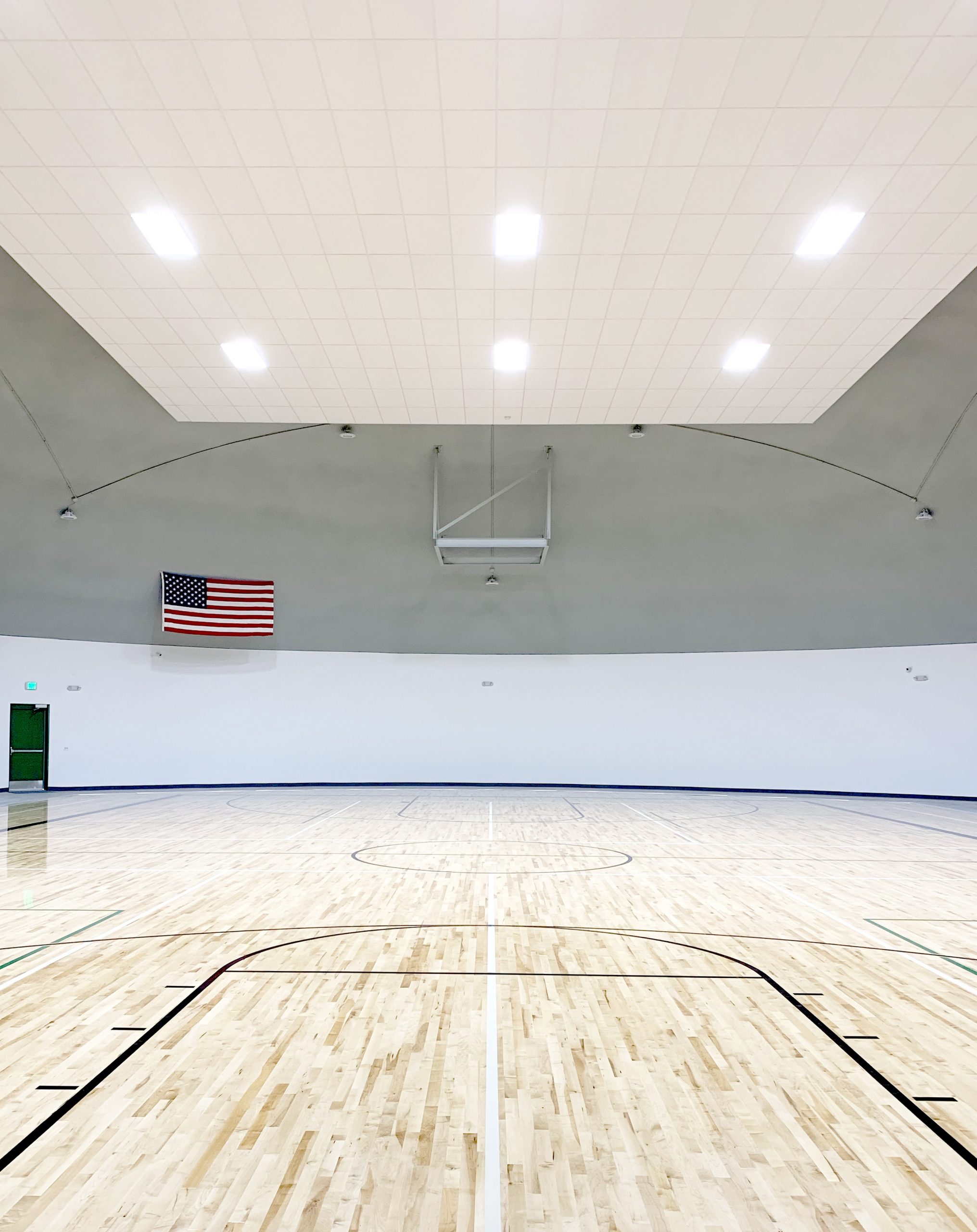 Hansen School District Gymnasium – Hansen, Idaho, USA - Dome Technology