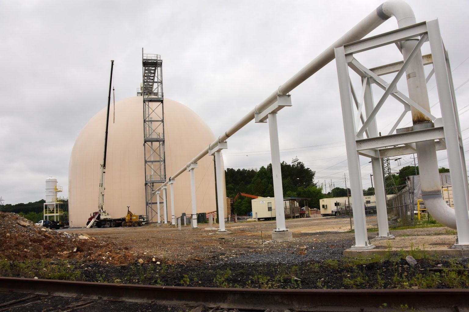 Boral Material Technologies terminal - Fly-ash bulk storage – United ...