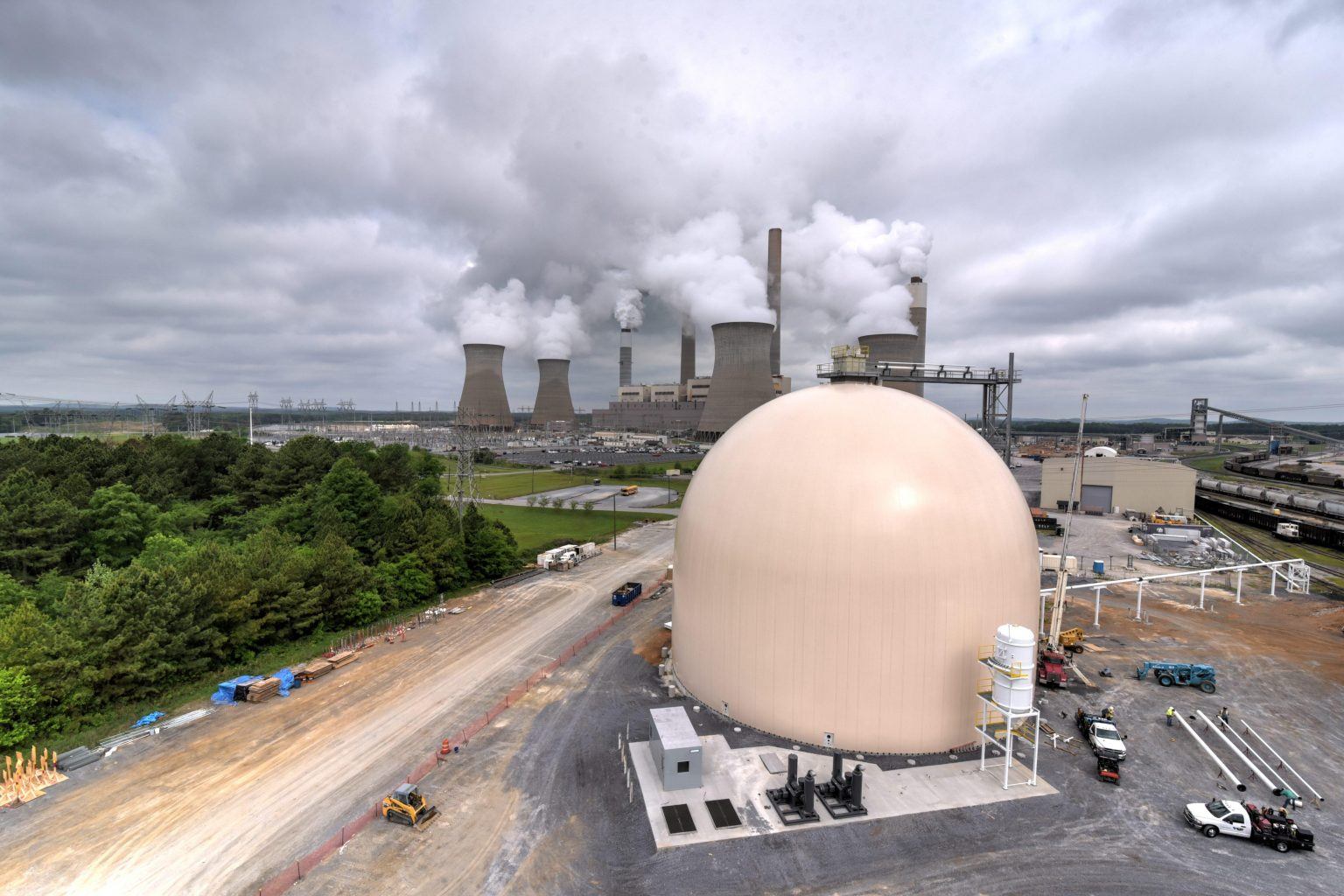 Boral Material Technologies terminal - Fly-ash bulk storage – United ...