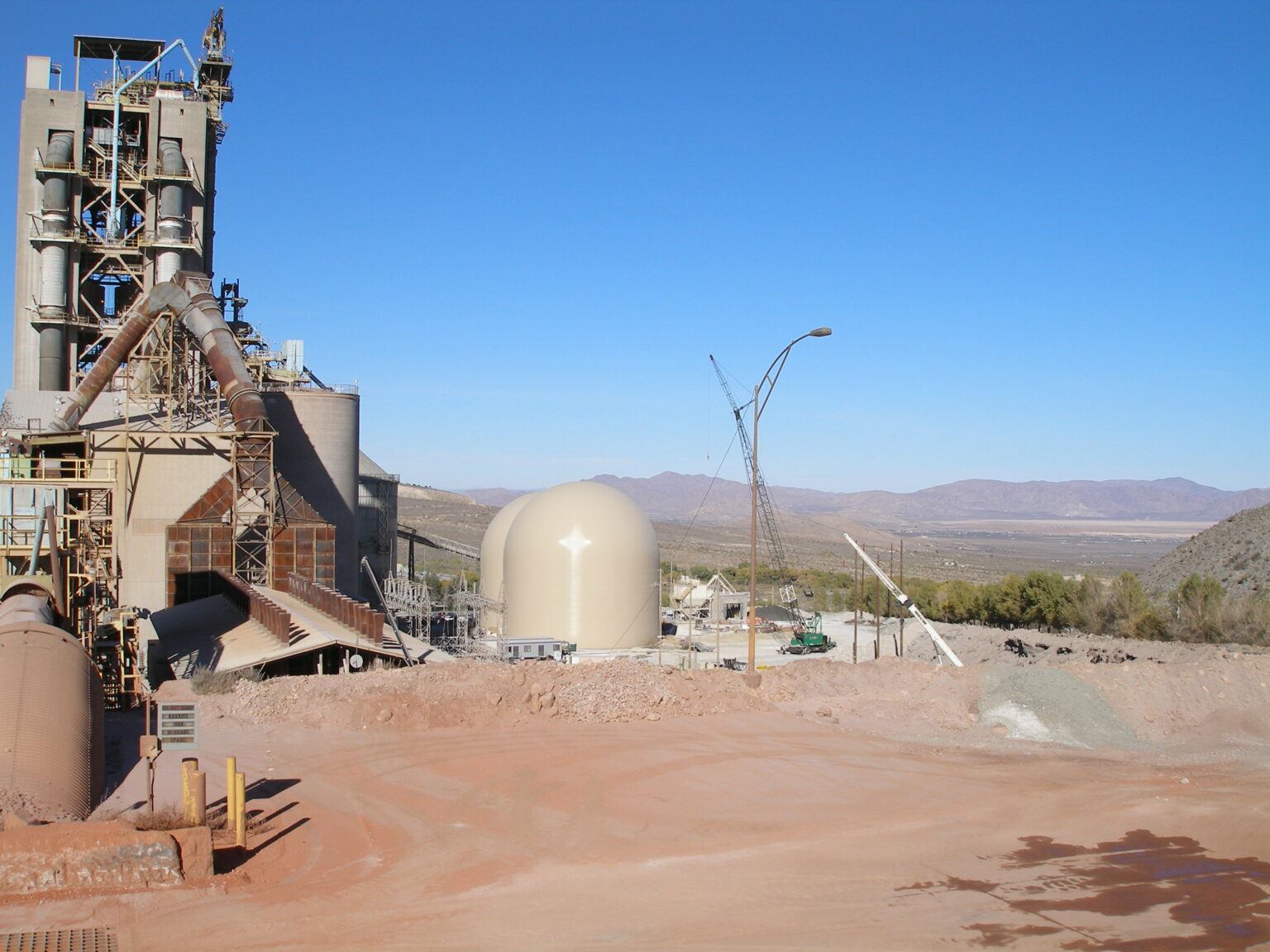 Mitsubishi Cement Corporation plant – Clinker bulk storage – United ...