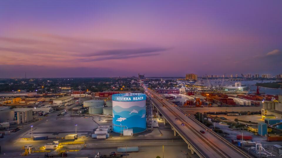 Ozinga Port of Palm Beach – Riviera Beach, Florida, USA - Dome Technology