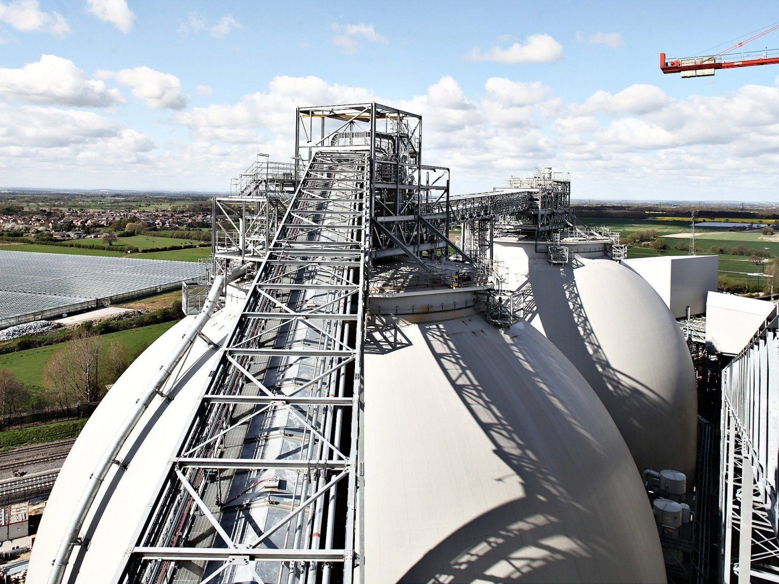 Drax Power Station – Wood-Pellet Bulk Storage – United Kingdom - Dome ...