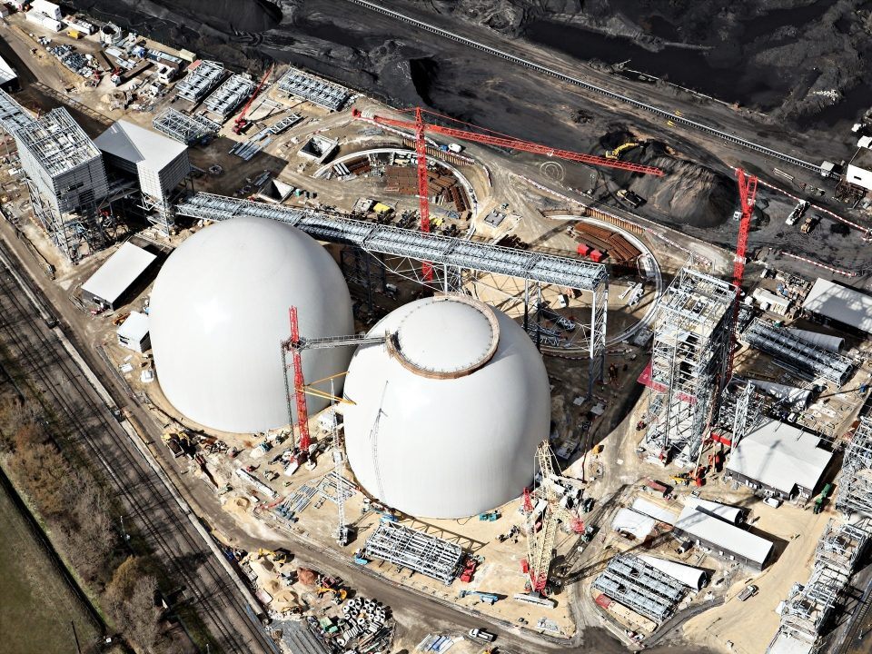 Drax Power Station – Wood-Pellet Bulk Storage – United Kingdom - Dome ...